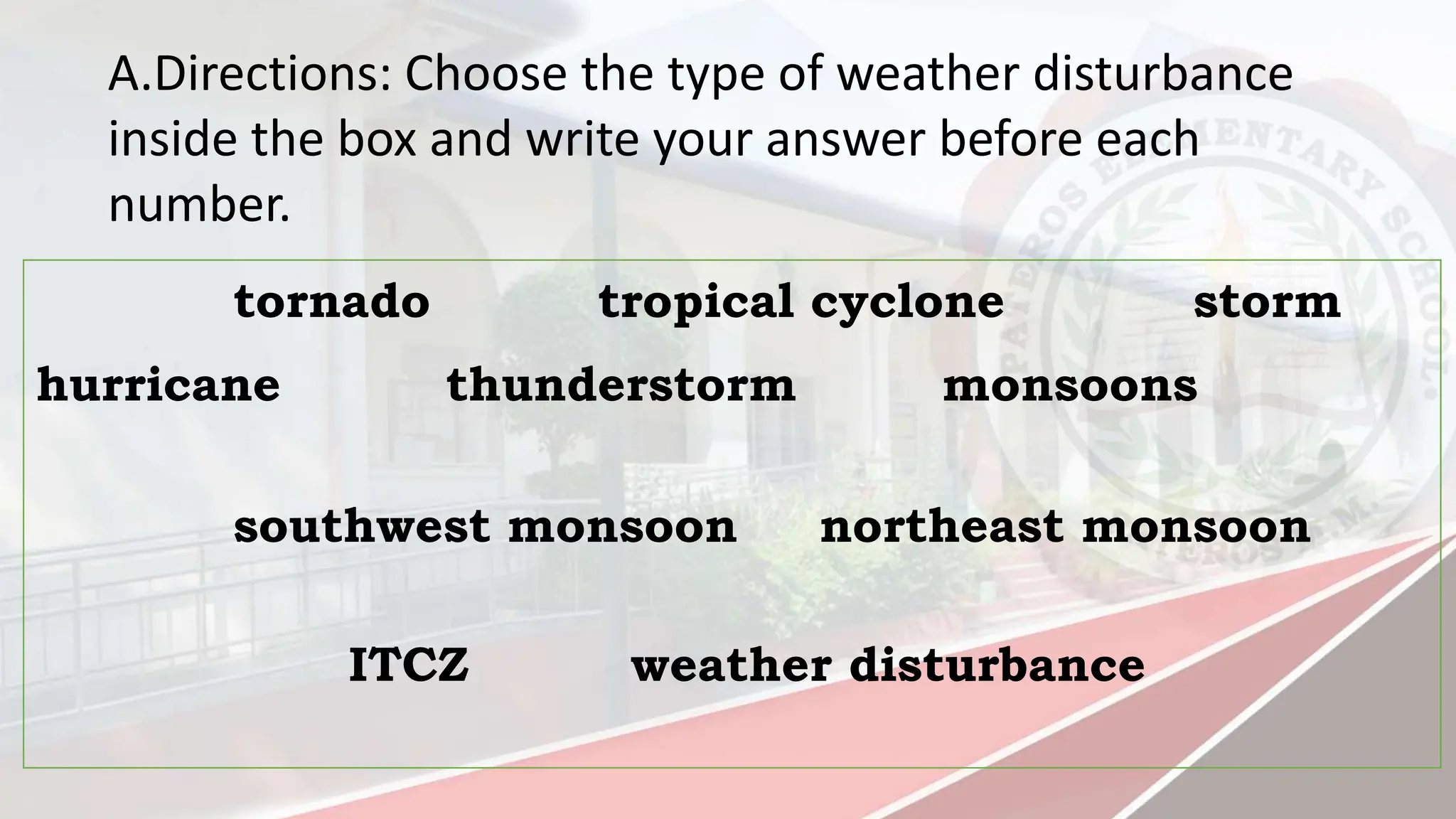 Weather Disturbances in the Philippines.pptx