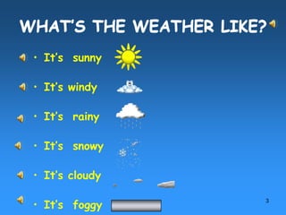 Weather English sperimentazione | PPS