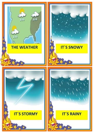 Weather flashcards[1] | DOC