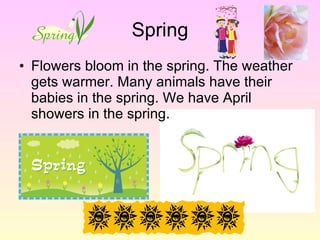 Weather, forcasts and seasons | PPT