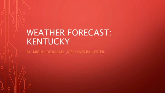 Weather forecast presentation | PPTX