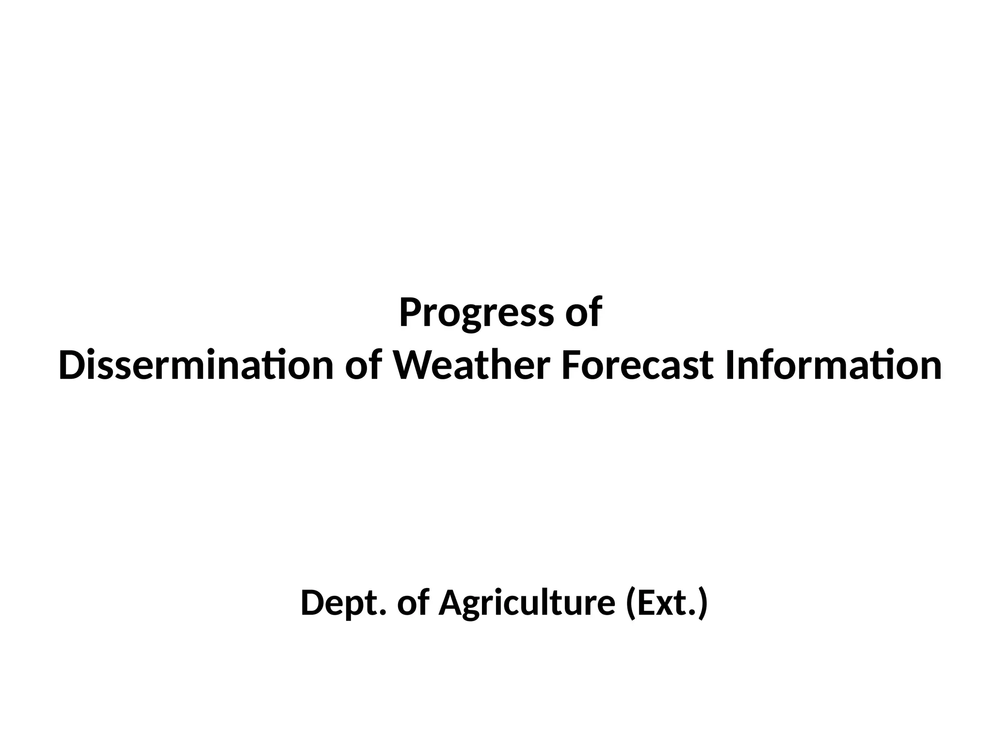 Climate change adaptation, Weather Forecast.pptx