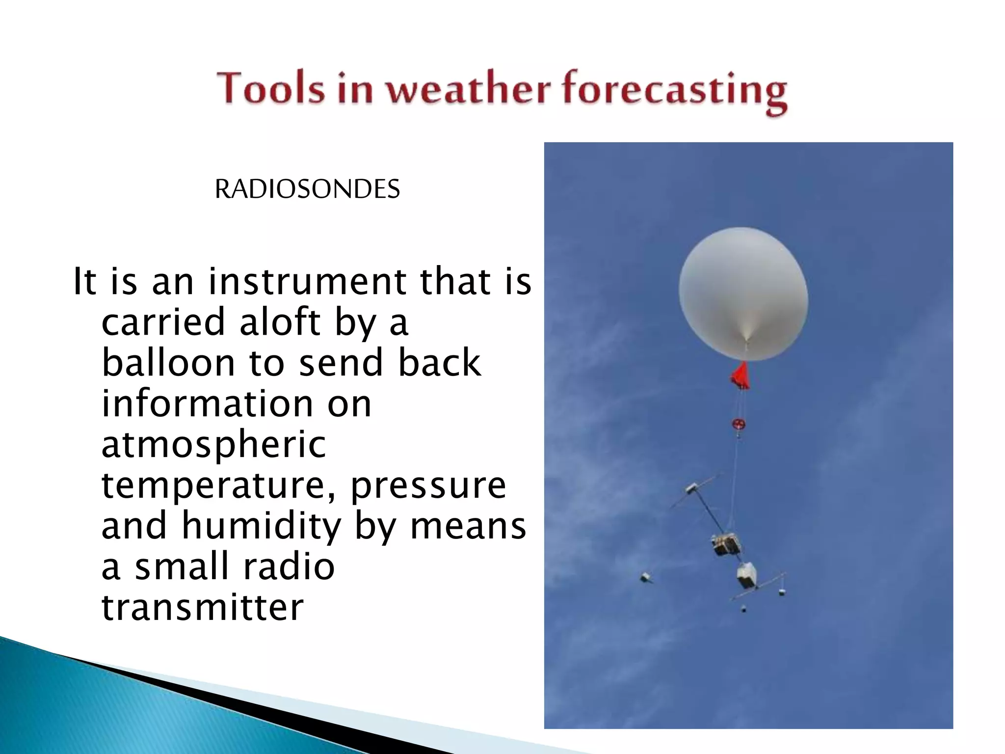 Weather forecasting | PPTX
