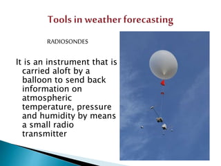 Weather forecasting | PPTX