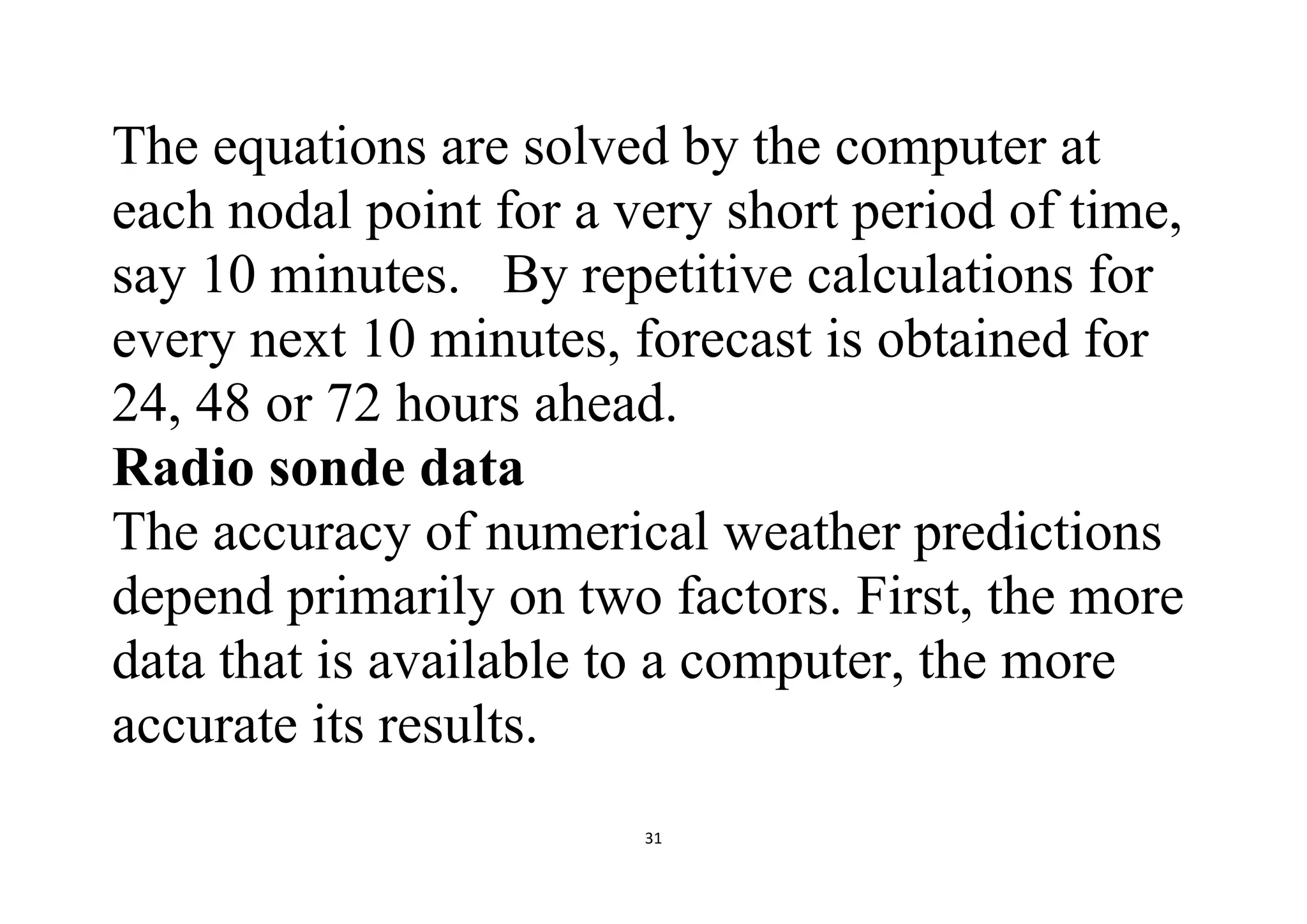 Weather forecasting | PDF
