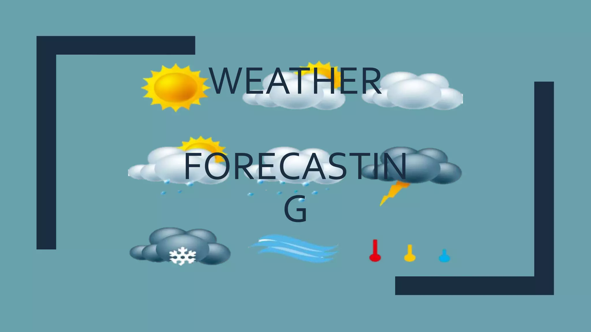 Weather forecasting in india | PPTX