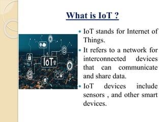 weather forecasting bcet iot project.pptx | Internet | Computing