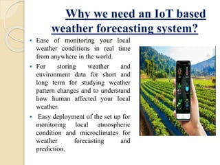 weather forecasting bcet iot project.pptx | Internet | Computing