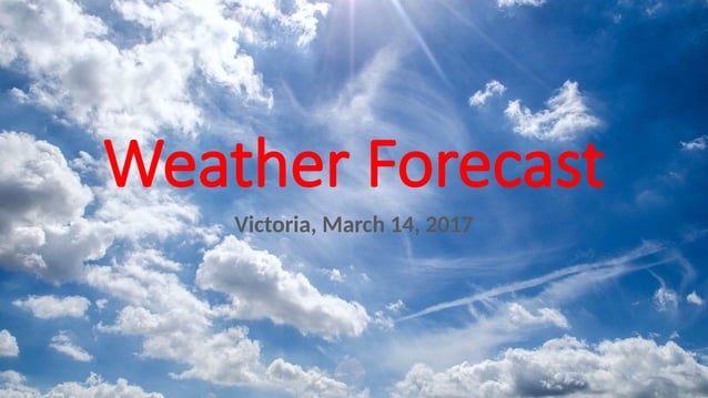 Importance of Weather Forecasting for Human.pptx