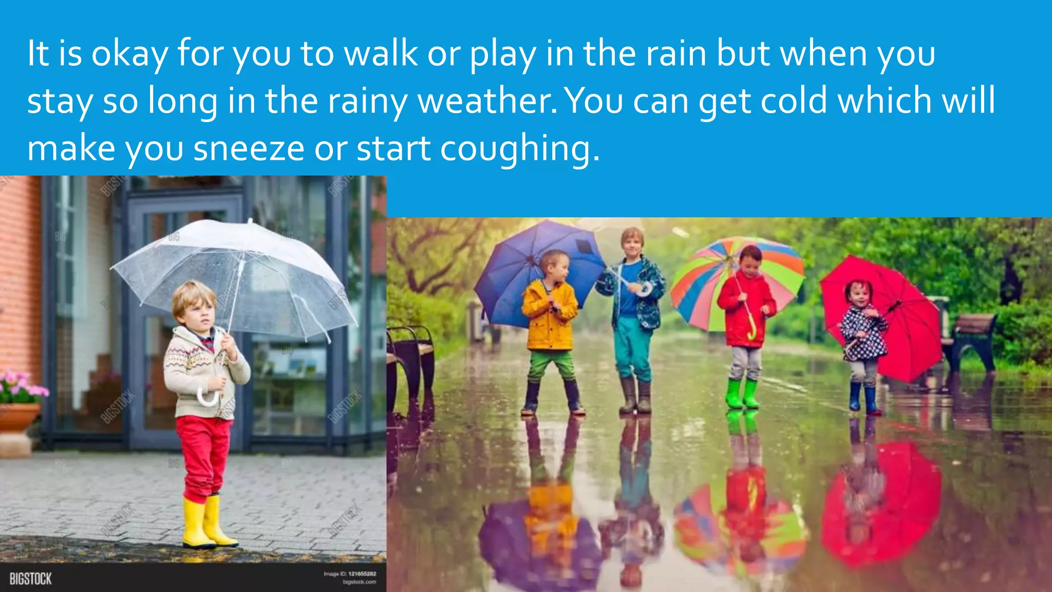 Weather for preschoolers | PPTX