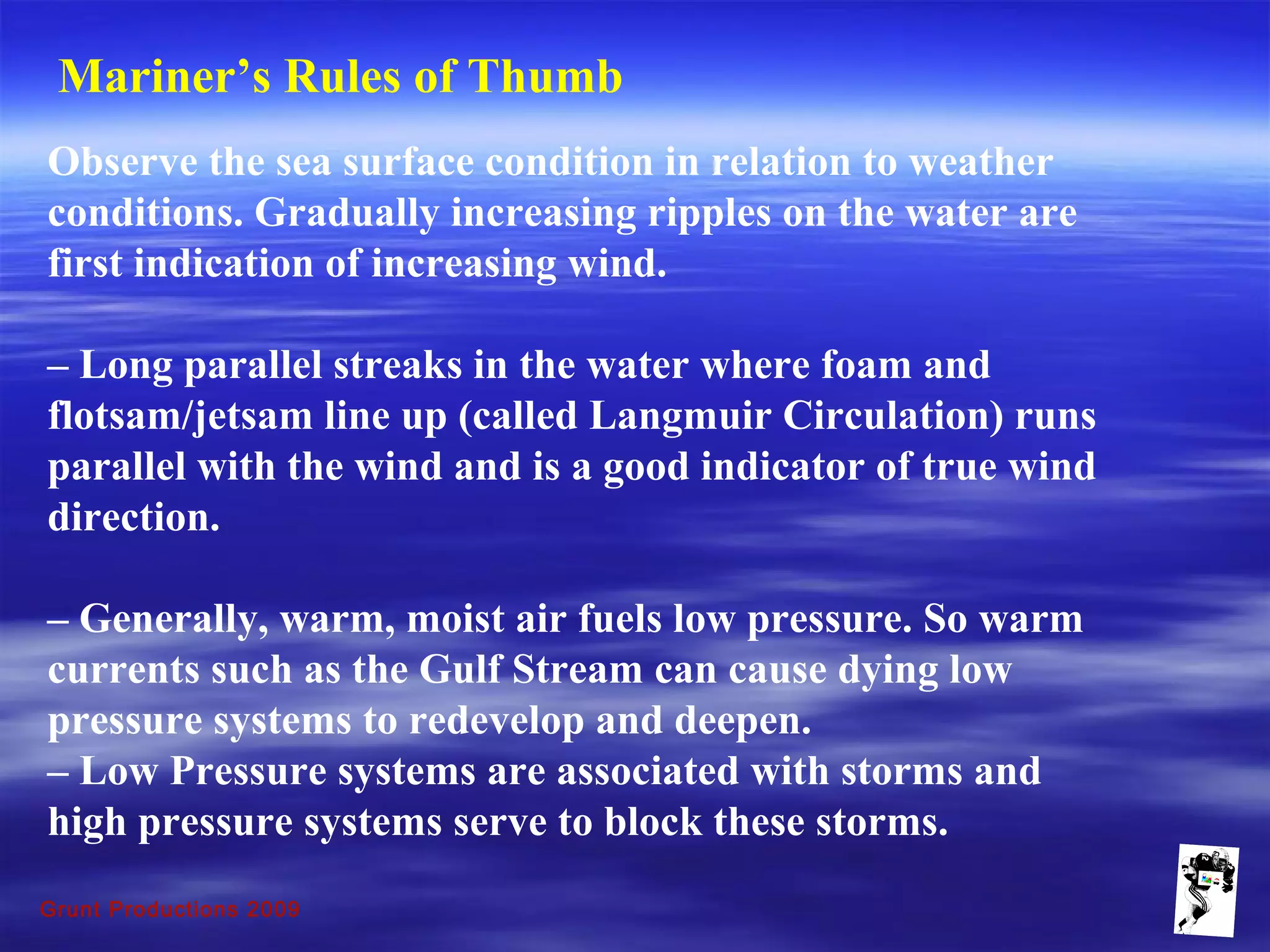 Weather for the mariner lrg | PPT