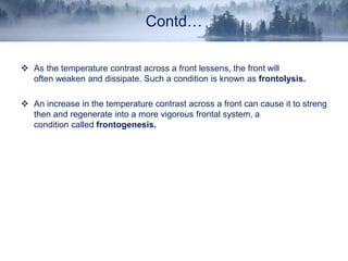 Weather fronts | PPTX