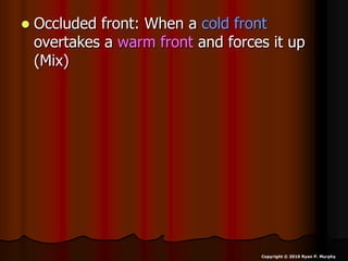 Weather Fronts, Weather and Climate Lesson PowerPoint, Warm Front, Cold ...