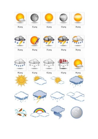 Weather icons | PDF