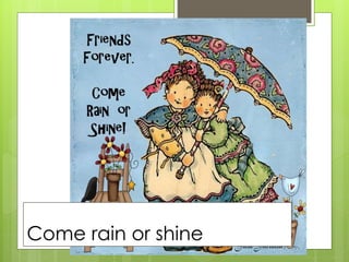 Weather idioms | PPTX