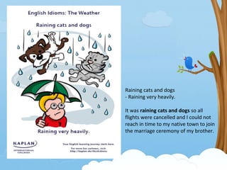 Weather idioms | PPT