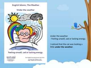 Under The Weather Idiom