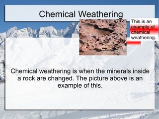 Weathering and Erosion | ODP