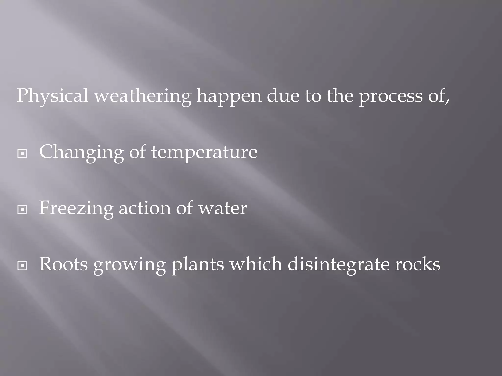 Weathering | PPTX