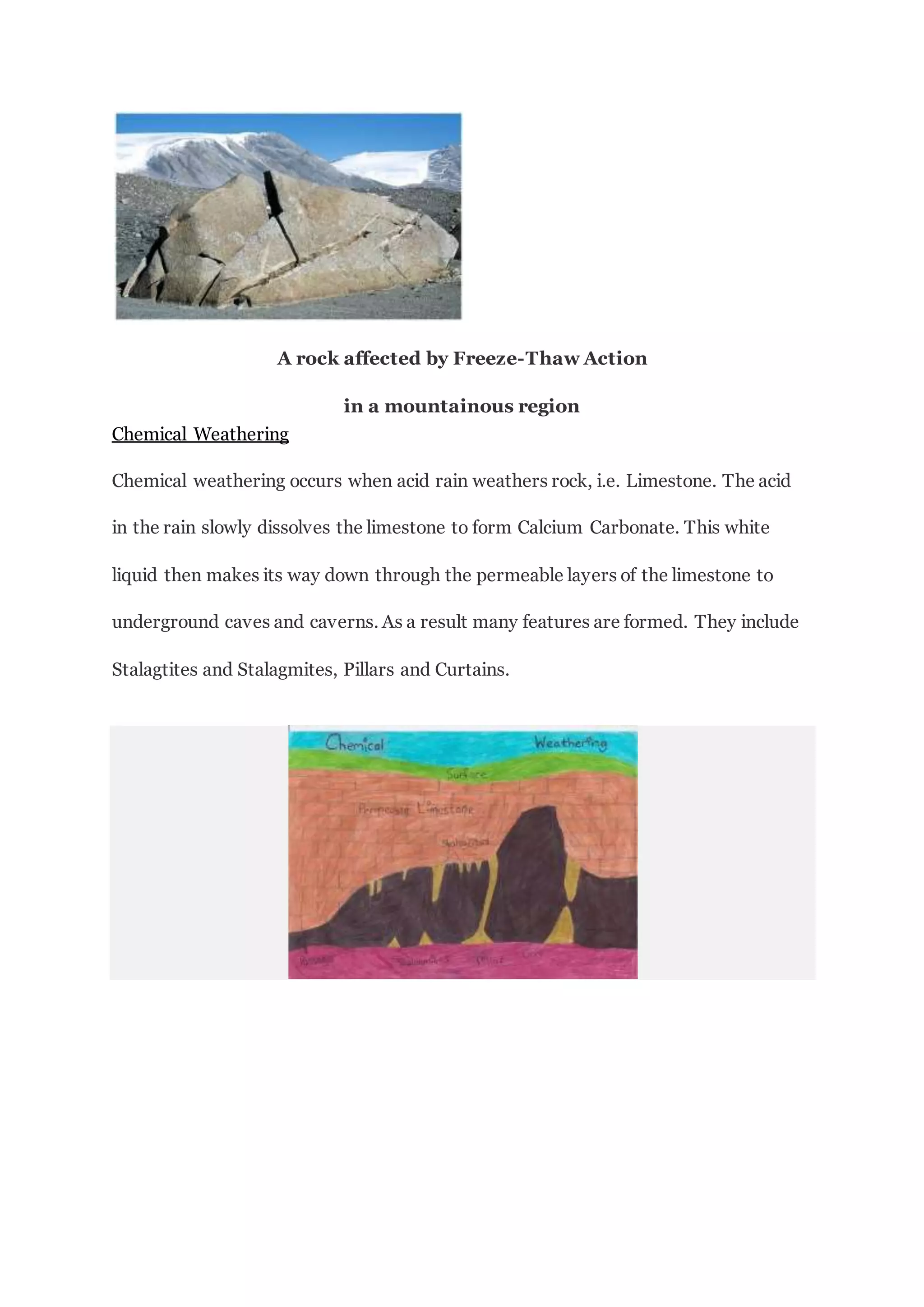 Weathering and Erosion | DOCX