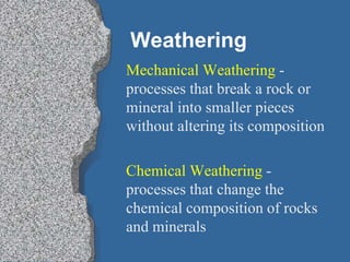 Weathering | PPT