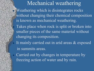Weathering | PPT