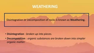 Weathering | PPT