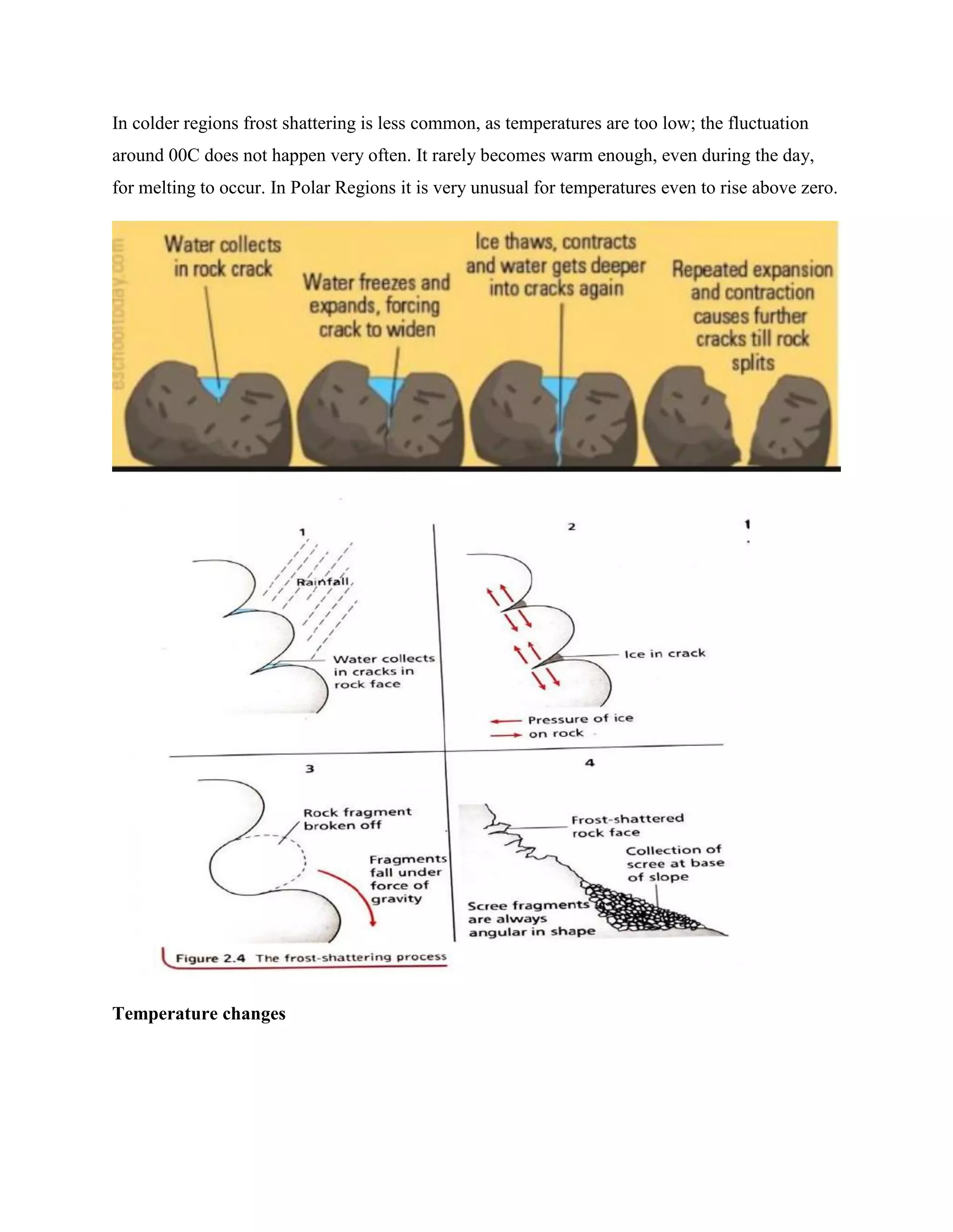 Physical and Chemical Weathering | PDF