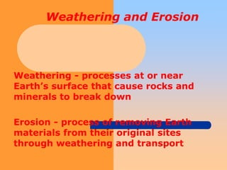 Weathering | PPT