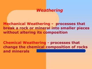 Weathering | PPT