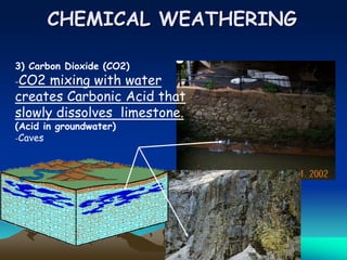Chemical Weathering Carbon Dioxide