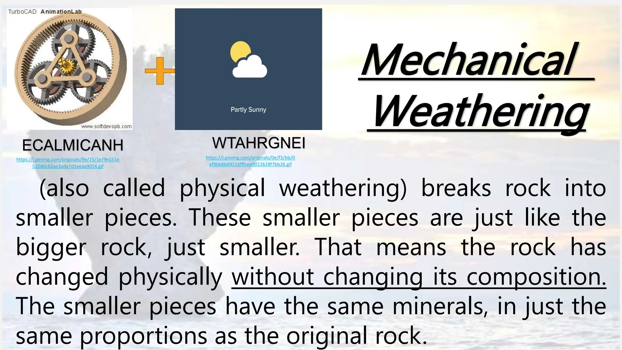 Weathering how rocks undergo weathering.pptx