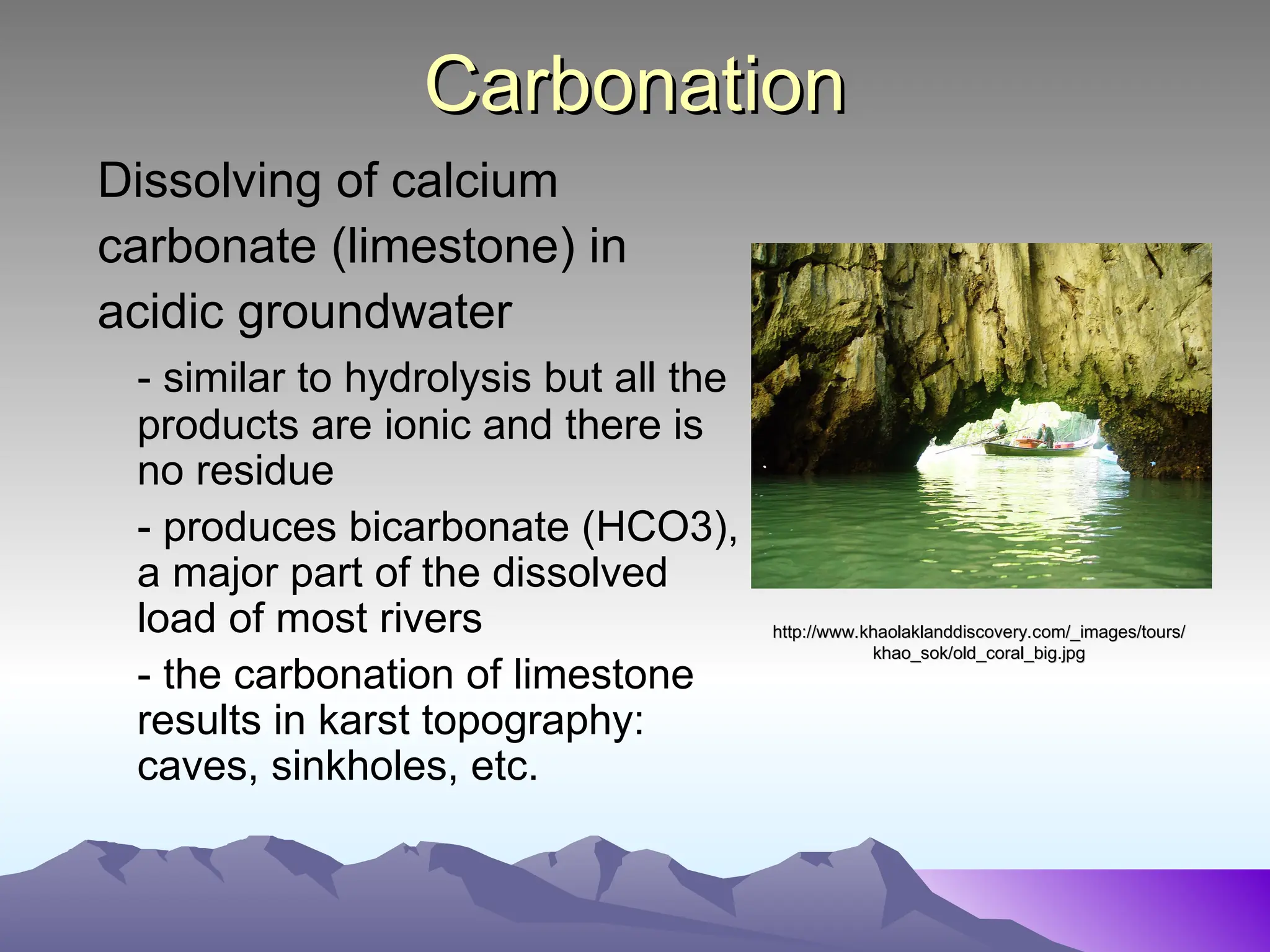 Weathering PowerPoint Presentation for Science Students | PPT