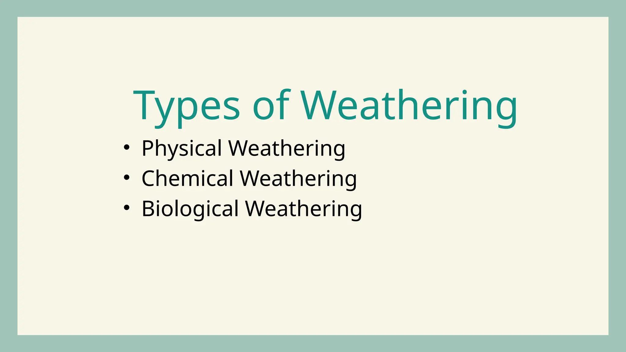 Earth Science -Stem Grade 11 - Weathering | PPTX