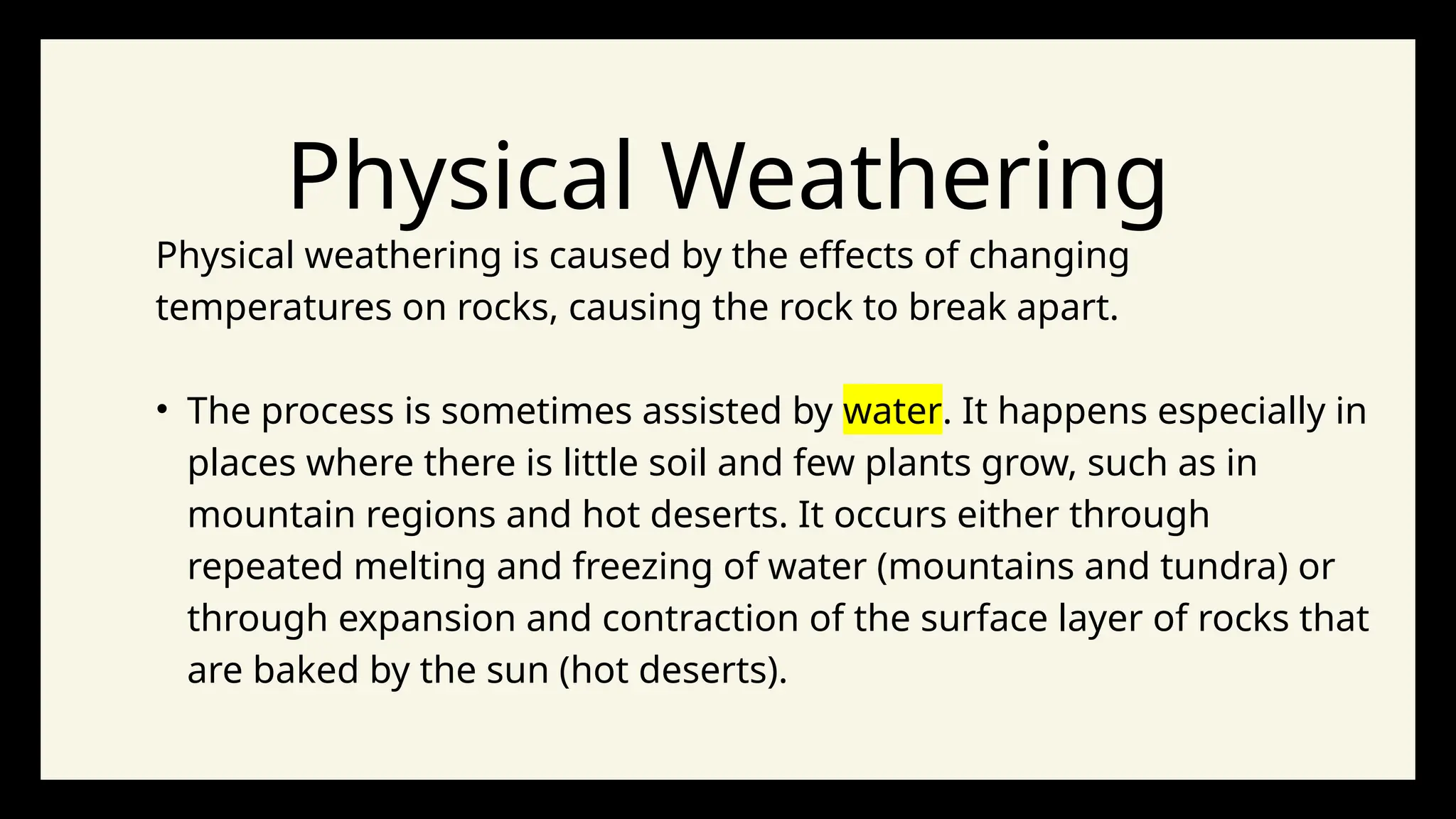 Earth Science -Stem Grade 11 - Weathering | PPTX