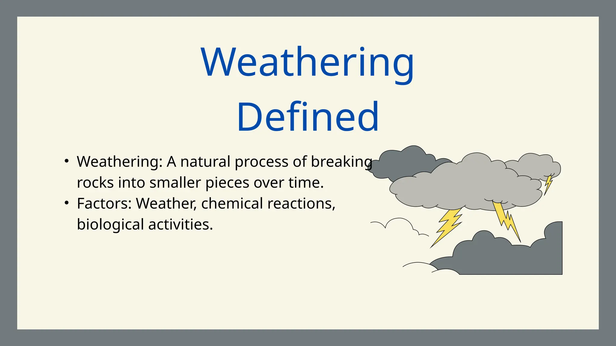 Earth Science -Stem Grade 11 - Weathering | PPTX
