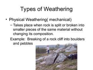 The Erosion and two kinds of weathering.ppt
