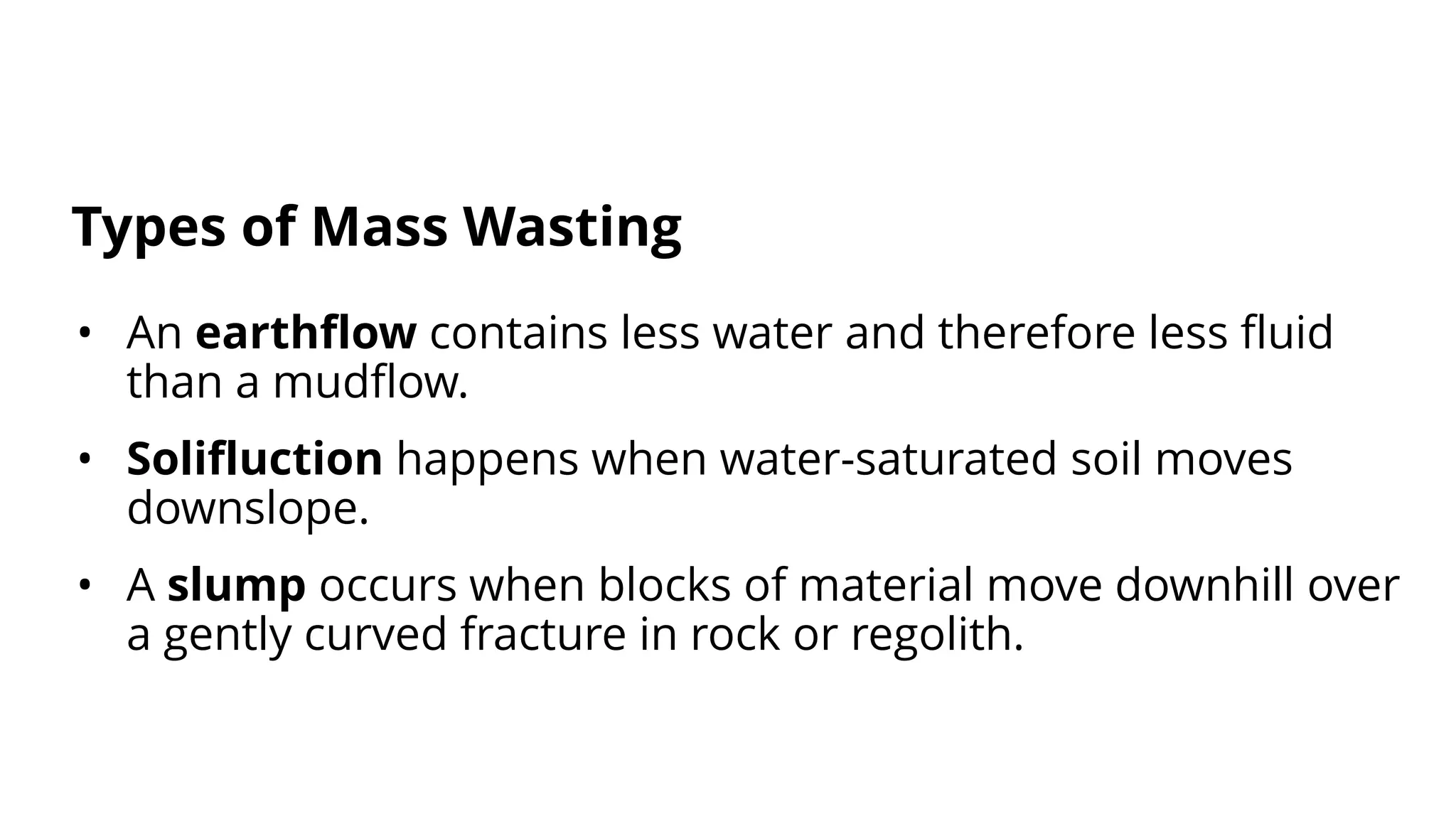 WEATHERING-EROSION-MASS-WASTING-SEDIMENTATION.pptx | Geology | Science