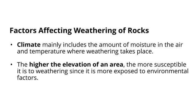 WEATHERING-EROSION-MASS-WASTING-SEDIMENTATION.pptx | Geology | Science