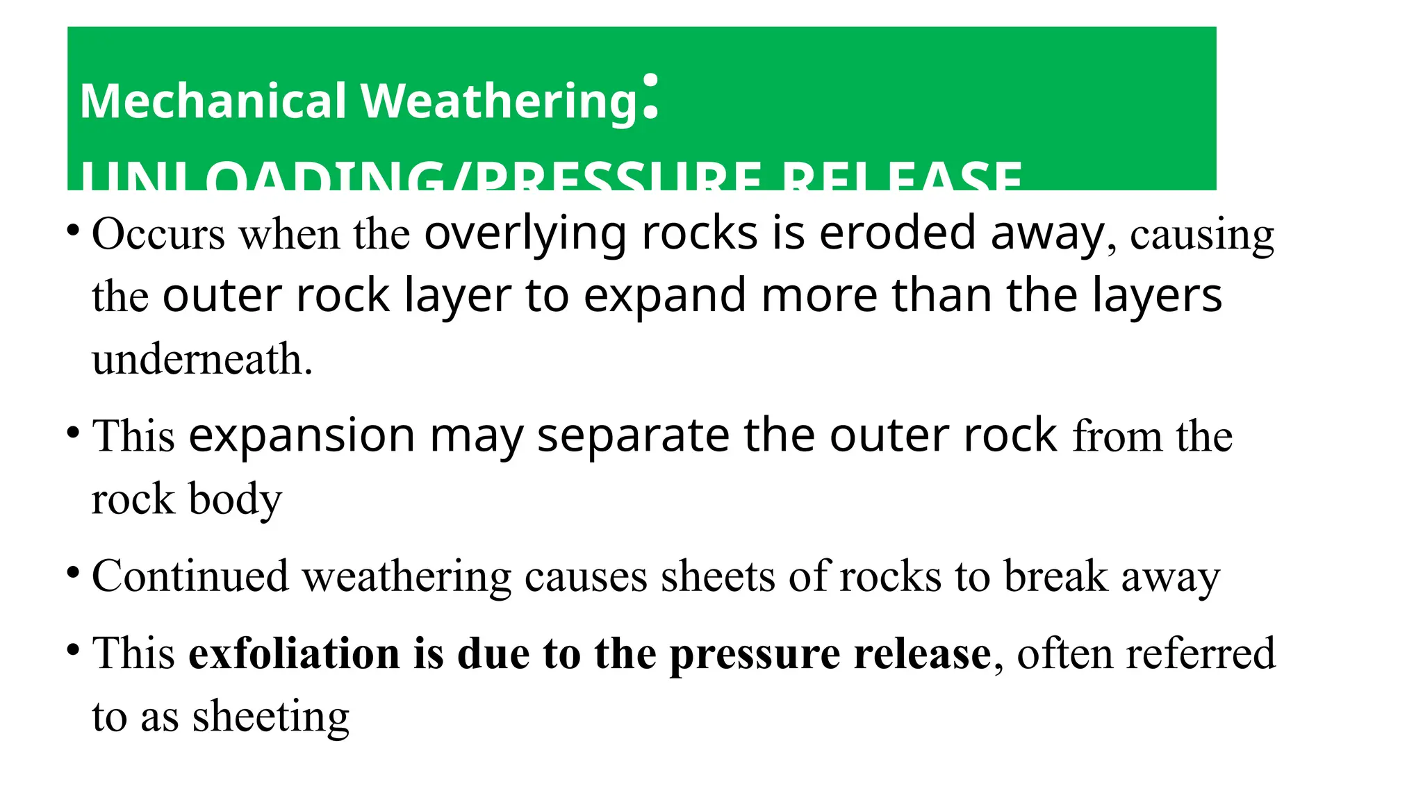 weathering-final for grade 12 students in any kind of school | PPTX