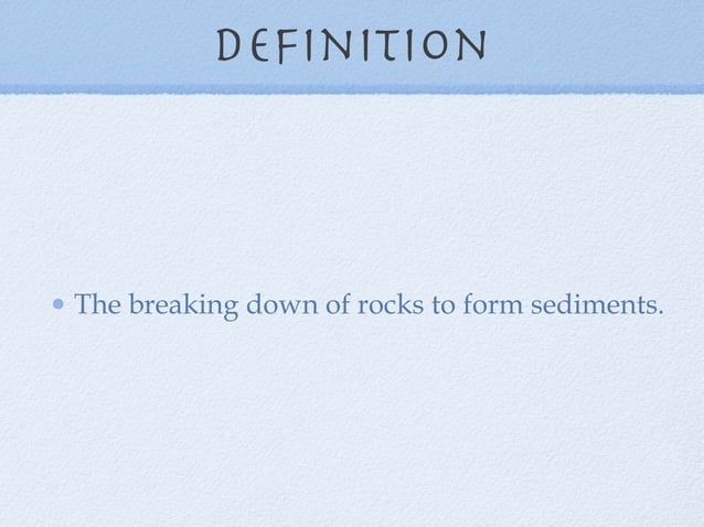 Weathering trevor crain pp | PPT