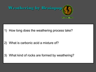 Weathering | PPT