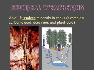 Chemical Weathering Acid Rain