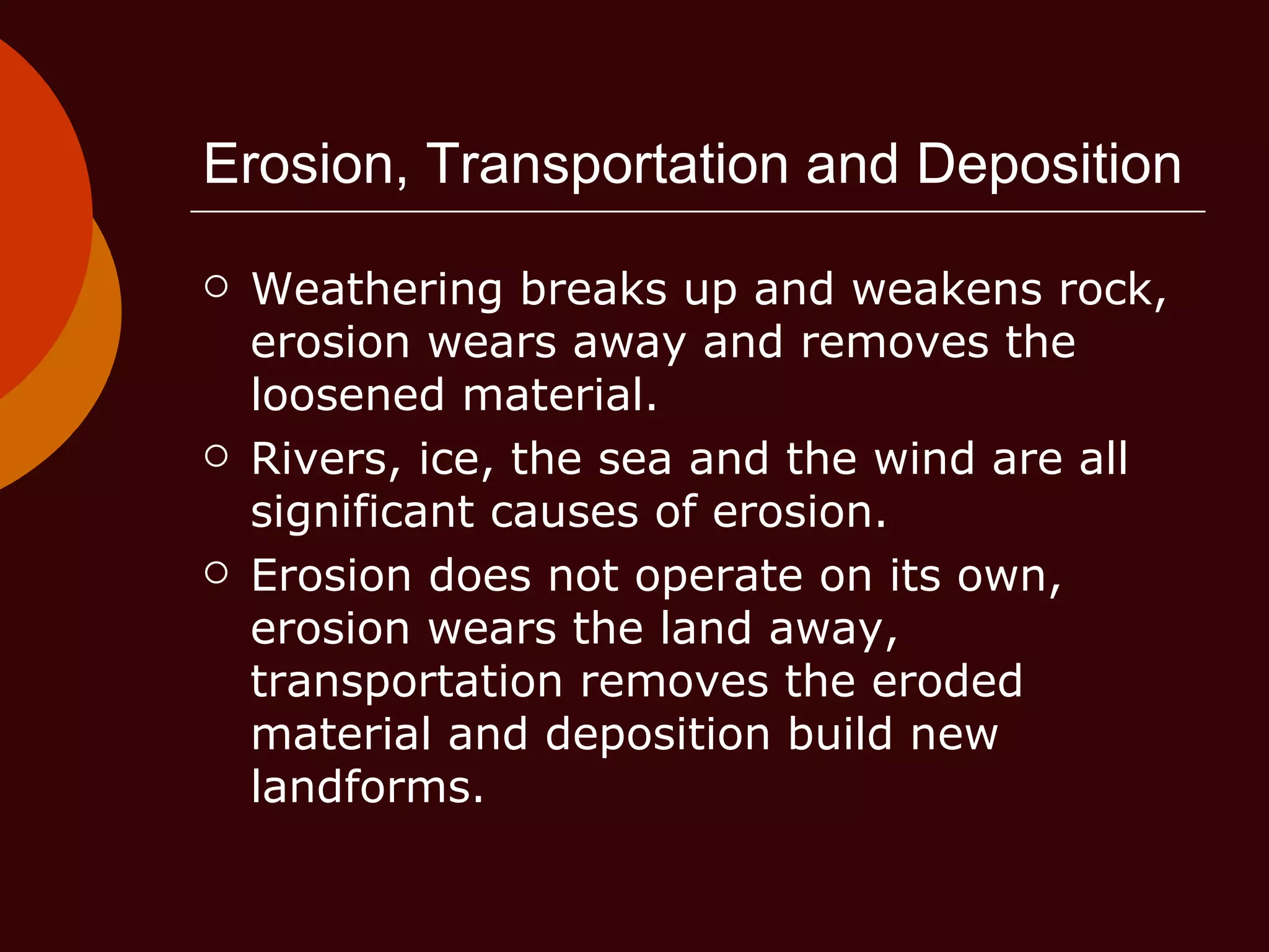 Weathering and erosion | PPT