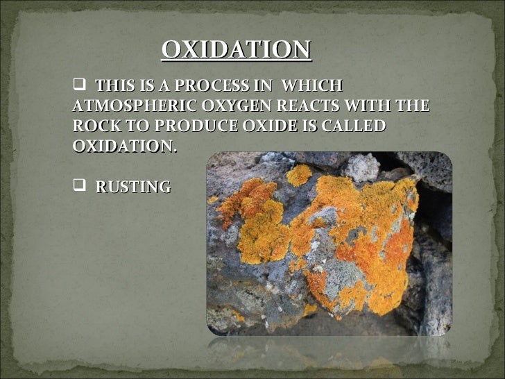 Weathering and erosion