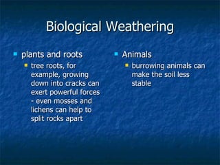 Weathering and erosion | PPT