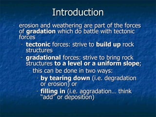 Weathering and erosion | PPT