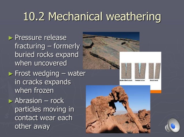 HPU NCS220 Weathering and erosion | PPT