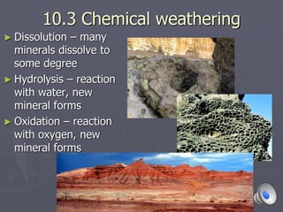 HPU NCS220 Weathering and erosion | PPT