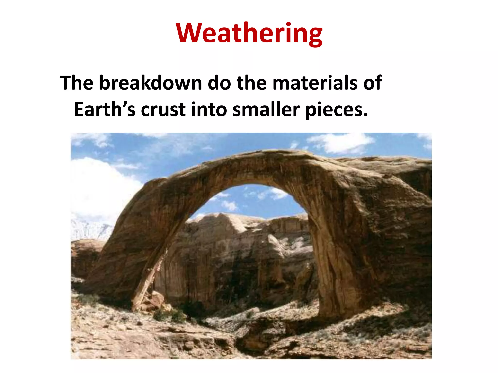 Weathering and erosion | PPT